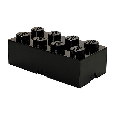 Click here for LEGO Storage Brick 8 Black Toy Box  One Size prices