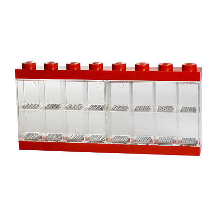 Click here for LEGO Minifigure Display Case 16 Bright Red  One Si... prices