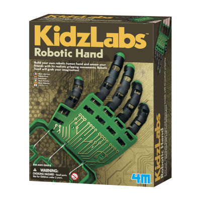Toysmith 4m Kidzlabs Robotic Hand Kit - Diy Mechanical Robot Science ...
