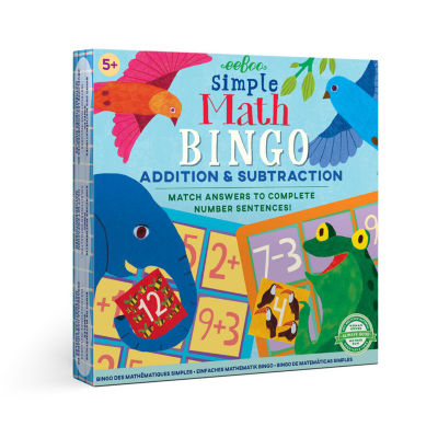 Eeboo Simple Math Bingo Game Ages 5+ - JCPenney