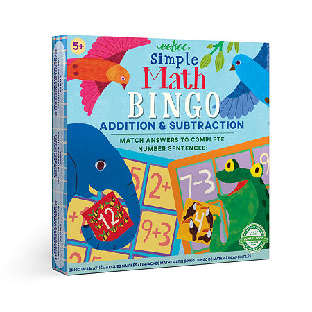 Click here for Eeboo Simple Math Bingo Game Ages 5+  One Size prices