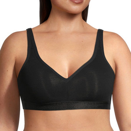 Click here for Ambrielle Cotton Tailored Unlined Wirefree Bra  D... prices