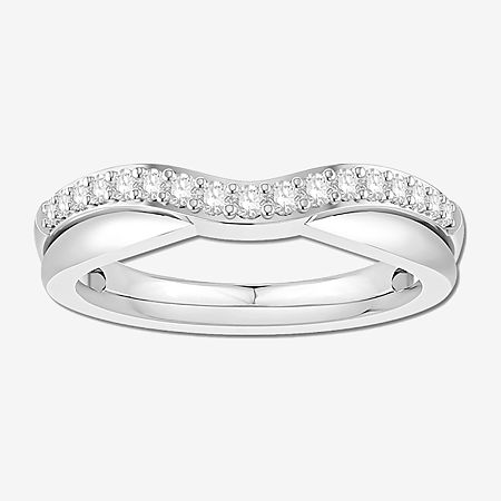 Click here for 1/4 CT.T.W. Natural Diamond 10K or 14K Gold Curved... prices