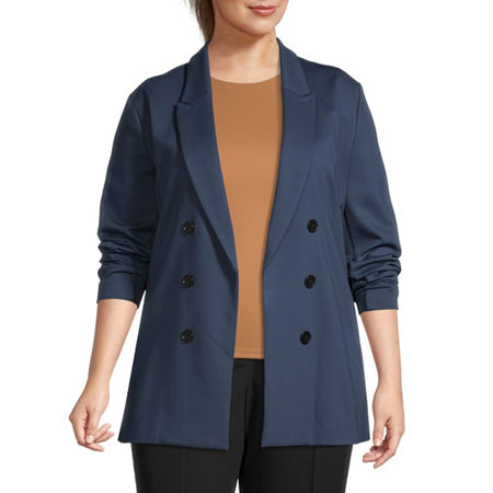 Click here for Worthington Womens Plus Classic Fit Blazer  3x  Bl... prices