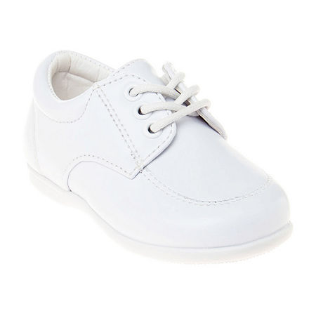 Click here for Josmo Big Boys Lace Up Dress Shoes - White prices