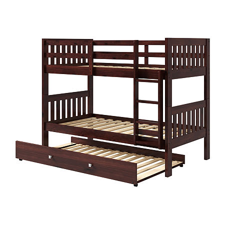 Click here for Austin Mission Twin over Twin Bunk Bed with Twin T... prices