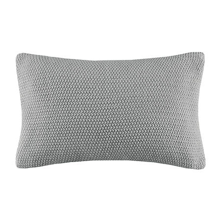 Click here for INK + IVY Bree Knit Oblong Pillow Cover  One Size... prices