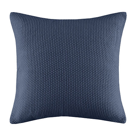Click here for INK + IVY Bree Knit Square Pillow Cover  One Size... prices