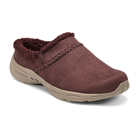 Womens Easy Spirit Bynne Casual Suede Clogs