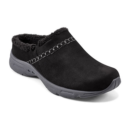 Womens Easy Spirit Bynne Casual Suede Clogs