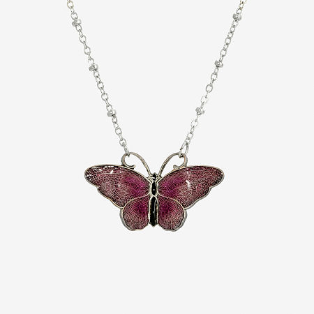 Click here for 1928 Womens Alloy Butterfly 16 Inch Pendant Neckla... prices