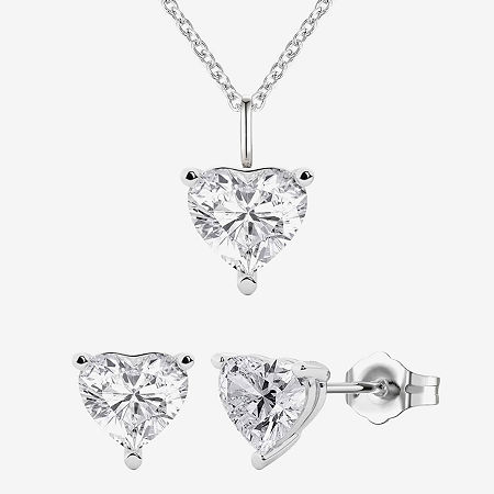 Click here for Womens Lab Created White Sapphire Sterling Silver... prices