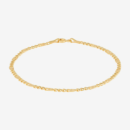 Click here for Made in Italy Womens 14K Gold 7.5 Inch Semisolid F... prices