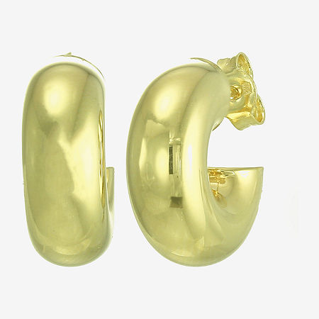 Click here for Gold Addiction Womens 10K Gold Hoop Earrings  One... prices