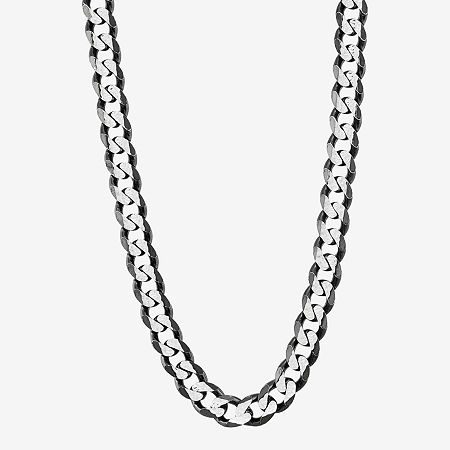 Click here for Made in Italy Mens Sterling Silver 24 Inch Curb Ch... prices