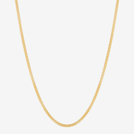 Click here for Made in Italy Womens 24K Gold Over Silver 24 Inch... prices