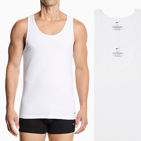 Click here for Nike All Day Cotton Stretch Mens U Neck Sleeveless... prices