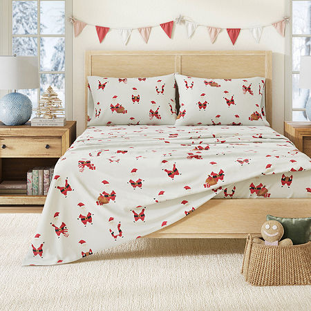 Click here for Linery Cotton Holiday Print Flannel Wrinkle Resist... prices