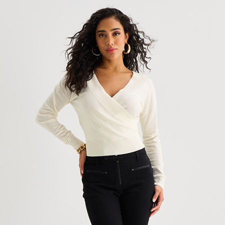 Click here for Bold Elements Womens V Neck Long Sleeve Pullover S... prices