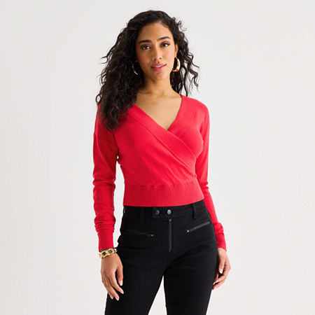 Click here for Bold Elements Womens V Neck Long Sleeve Pullover S... prices