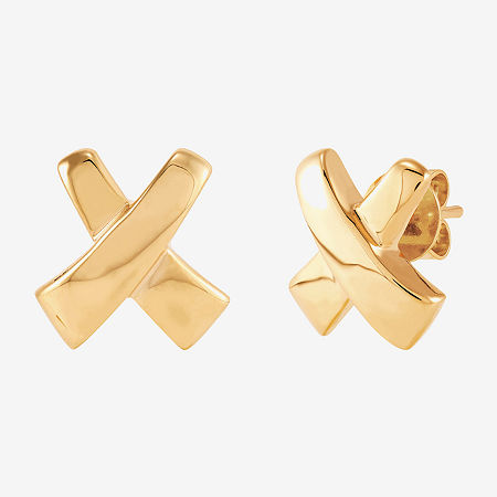 Click here for Limited Quantities! 14K Gold 12.2mm Stud Earrings... prices