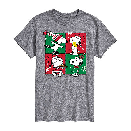 Click here for Mens Snoopy Graphic T-Shirt  3x-large  Gray prices