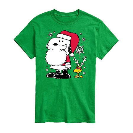 Click here for Mens Snoopy Graphic T-Shirt  X-large Tall  Green prices