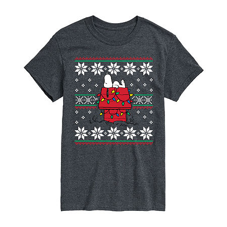 Click here for Mens Snoopy Graphic T-Shirt  Large Tall  Black prices