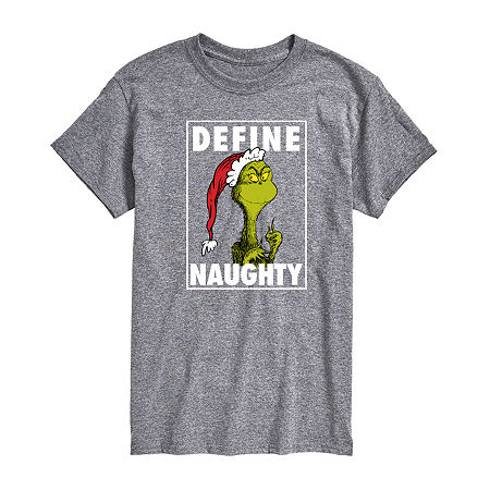 Click here for Mens Grinch Graphic T-Shirt  X-large Tall  Gray prices