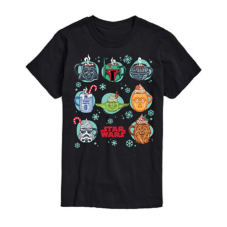 Click here for Mens Star Wars Graphic T-Shirt  6x-large  Black prices