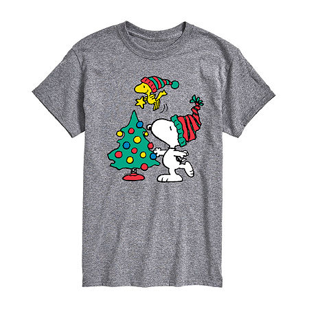 Click here for Mens Snoopy Graphic T-Shirt  5x-large  Gray prices
