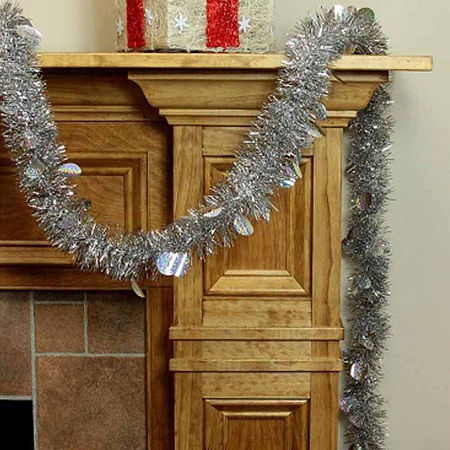 Click here for 50 x 2.5 Silver Shiny Tinsel Artificial Christmas... prices
