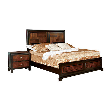 Click here for Poina 2 Piece Bedroom Set  One Size  Brown prices
