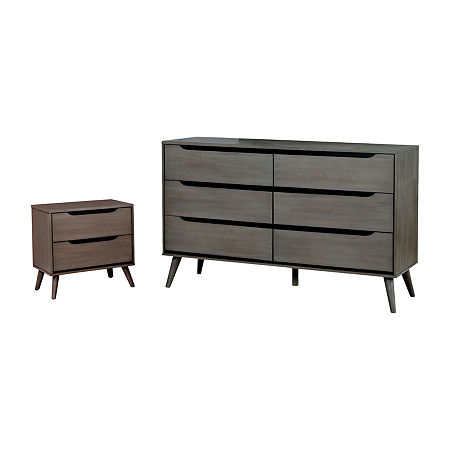 Click here for Omio 2-pc. Bedroom Set  One Size  Gray prices