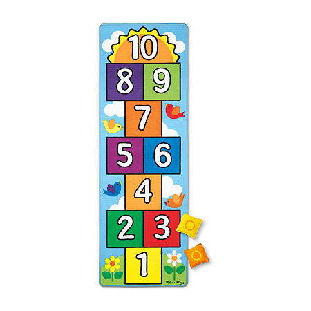 Click here for Melissa & Doug Hop & Count Hopscotch Rug Interacti... prices