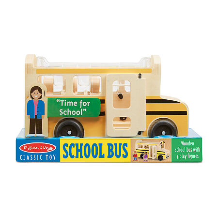 Click here for Melissa & Doug School Bus 8-pc. Toy Playset  One S... prices