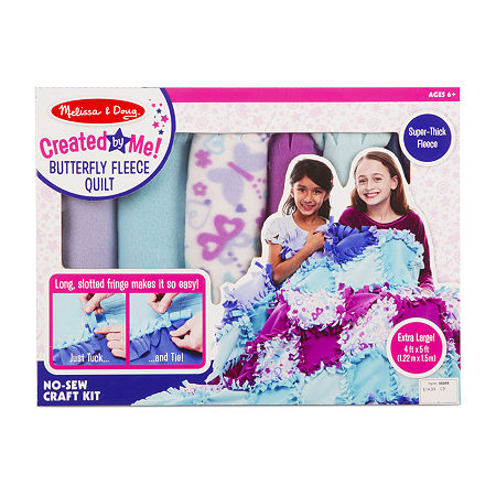 Click here for Melissa & Doug Created By Me - Butterfly Fleece Qu... prices