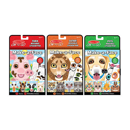 Click here for Melissa & Doug Make-A-Face Reusable Sticker Pad Bu... prices