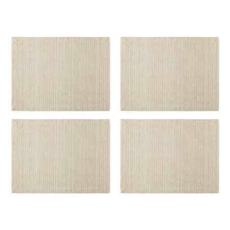 Click here for Home Expressions 4-pc. Miles Taupe Placemat  One S... prices