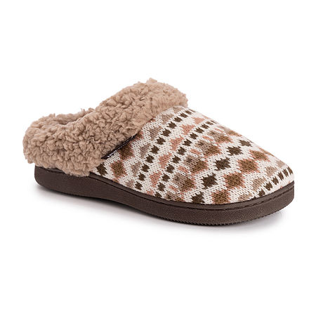 Click here for Womens MUK LUKS(R) Suzanne Fair Isle Clog Slippers prices