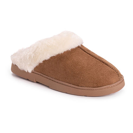 Click here for Muk Luks Womens Clog Slippers  Large  Brown prices
