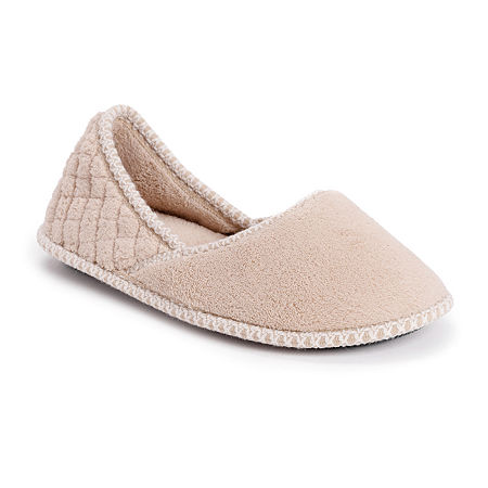 Click here for Muk Luks Beverly Womens Memory Foam Slip-On Slippe... prices