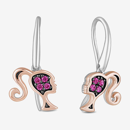 Click here for Womens Lab Created Pink Sapphire 10K Rose Gold Ste... prices