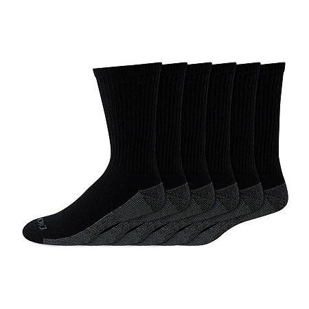 Click here for Dickies Dri-Tech Work Mens 6 Pair Crew Socks  10-1... prices