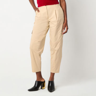 Worthington Womens Tapered Cargo Pant - JCPenney