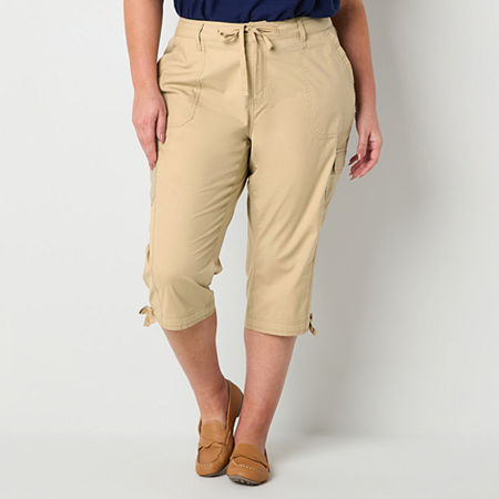Click here for St. Johns Bay Womens Straight Mid Rise Regular Fit... prices