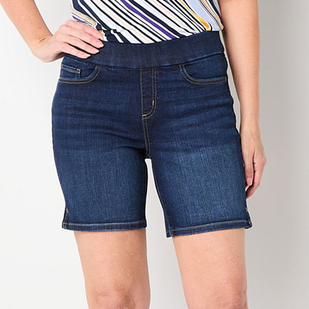 Click here for Liz Claiborne Amber Womens Mid Rise Pull-On Short... prices