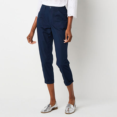 Click here for Liz Claiborne Womens Slim Mid Rise Regular Fit Cro... prices
