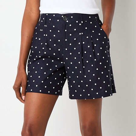 Click here for Liz Claiborne Womens High Rise Pleated Short  10... prices