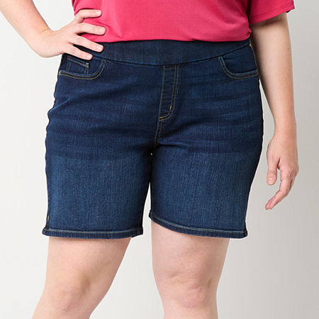 Click here for Liz Claiborne Amber Womens Mid Rise Plus Denim Pul... prices